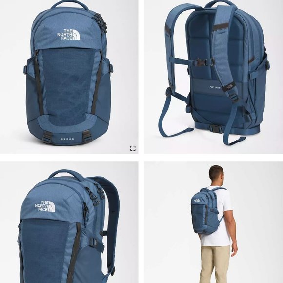 The North Face | Bags | The North Face Recon Backpack Tnf Blue White ...